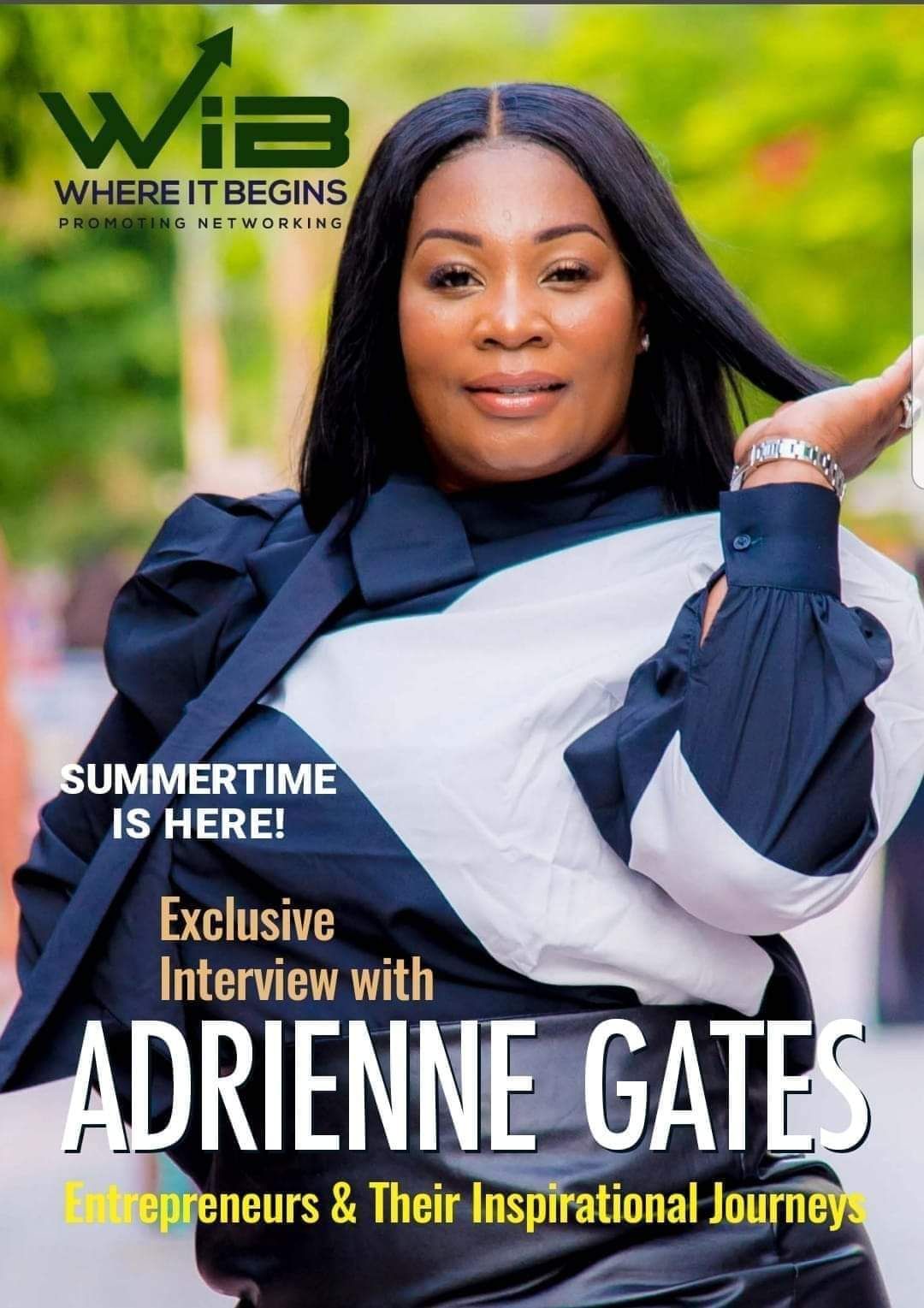 27th Issue with Adrienne Gates on Cover – Where It Begins